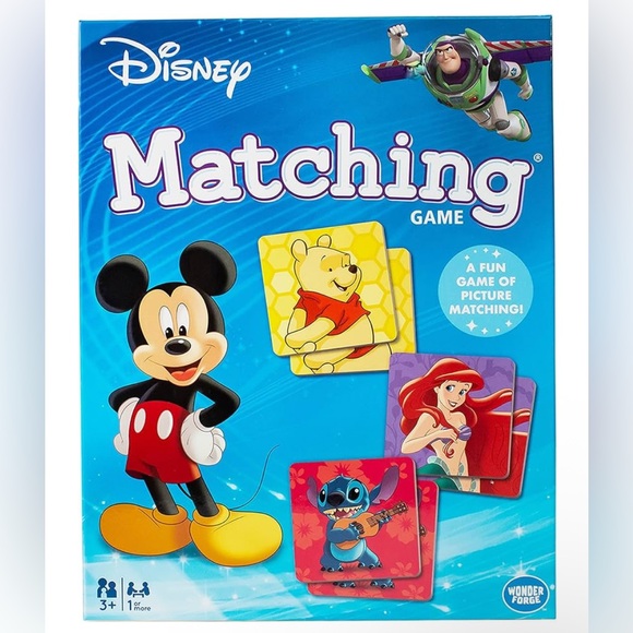 Disney | Games | Disney Matching Game Blue | Poshmark